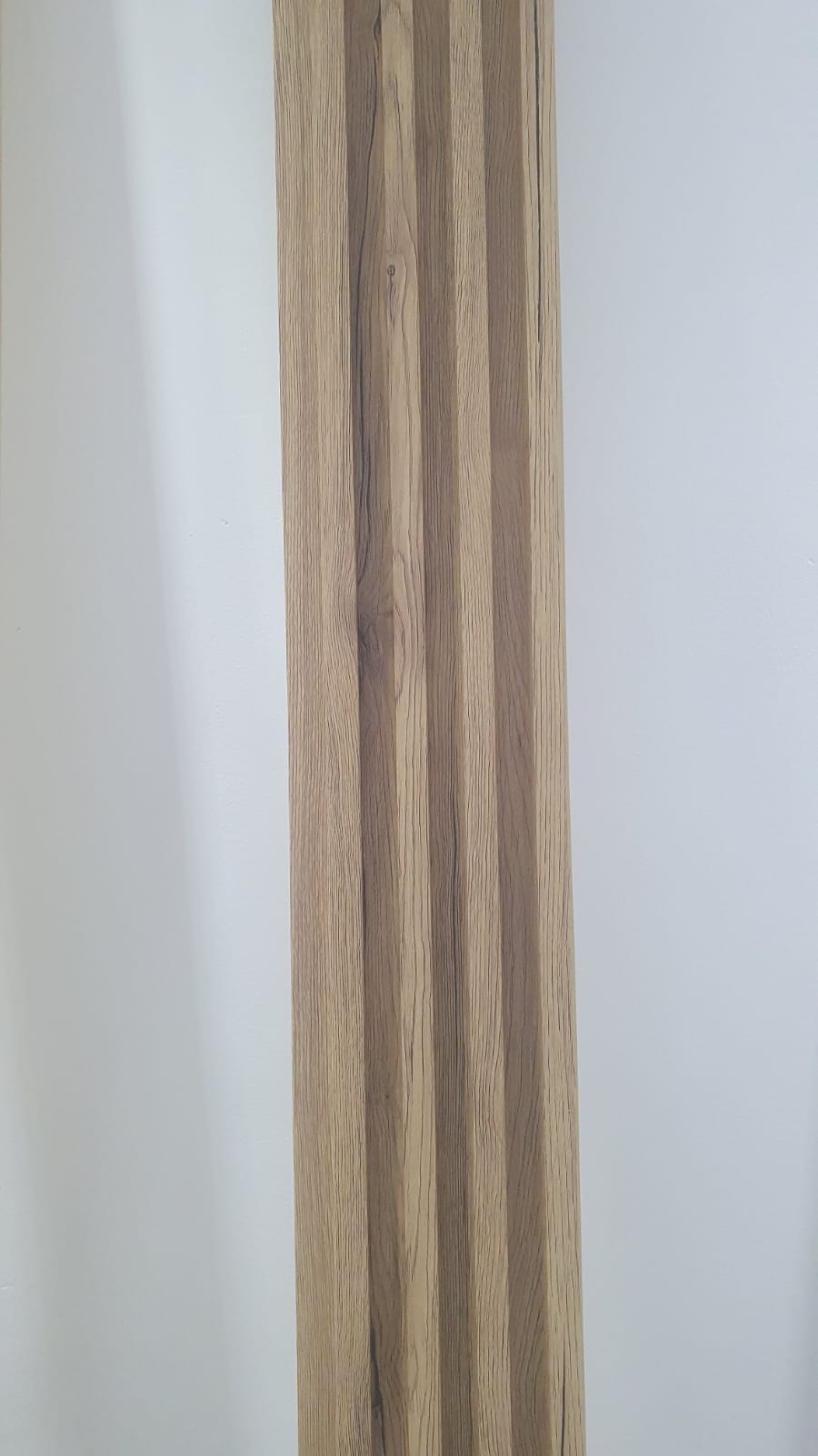 Riflaj Decorativ Bej inchis cu nervuri naturale pentru Exterior si Int ...